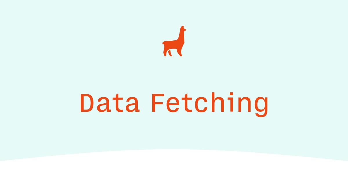 Data Fetching | TinaCMS Docs